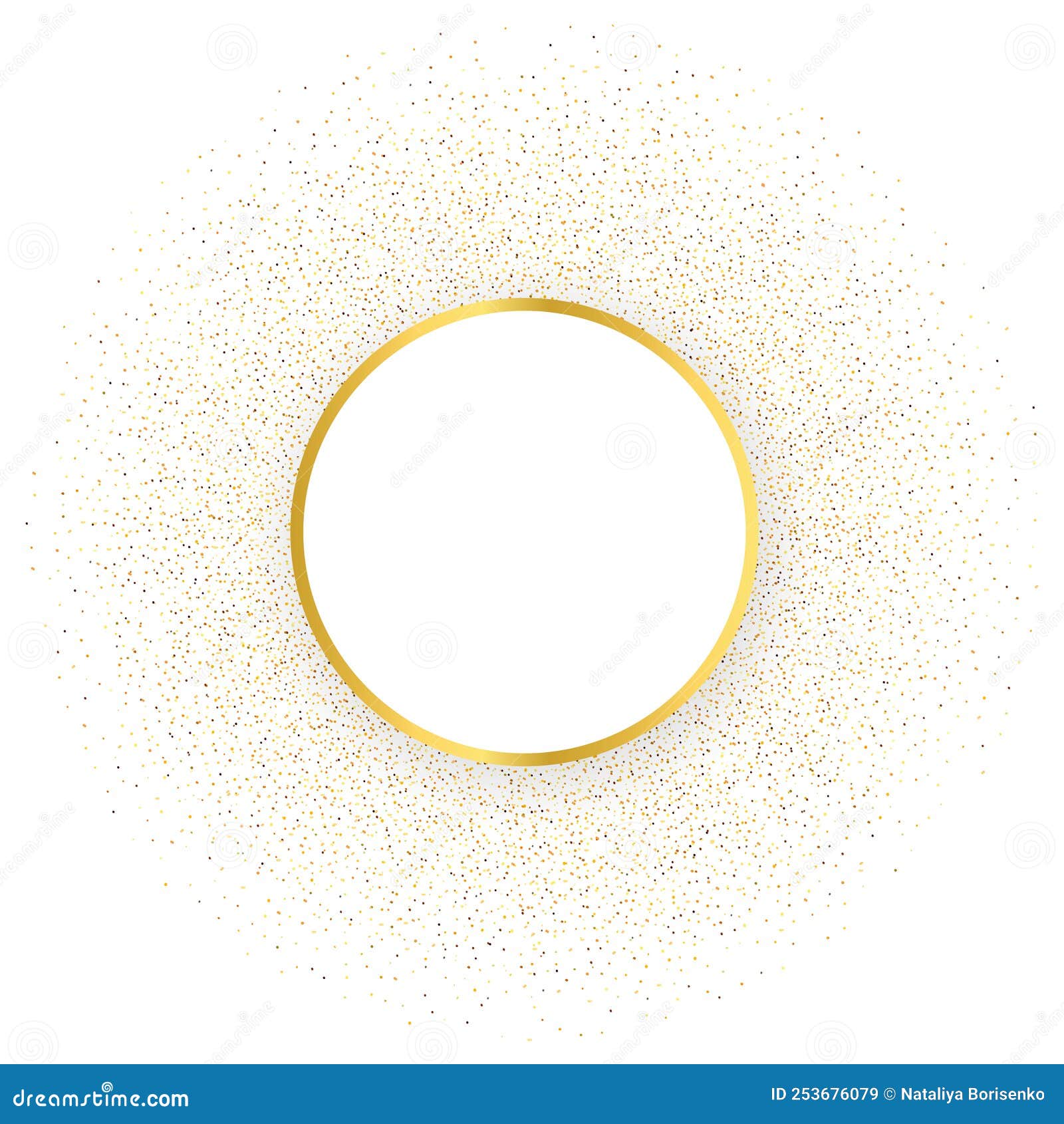 Conceptual Background Motion, Gold Particle or Random Pattern for Flyer ...