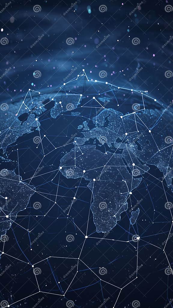 Conceptual Background Showcases Technology Network Data Connection and ... Conceptual Background Showcases Technology Network Data Connection and ...