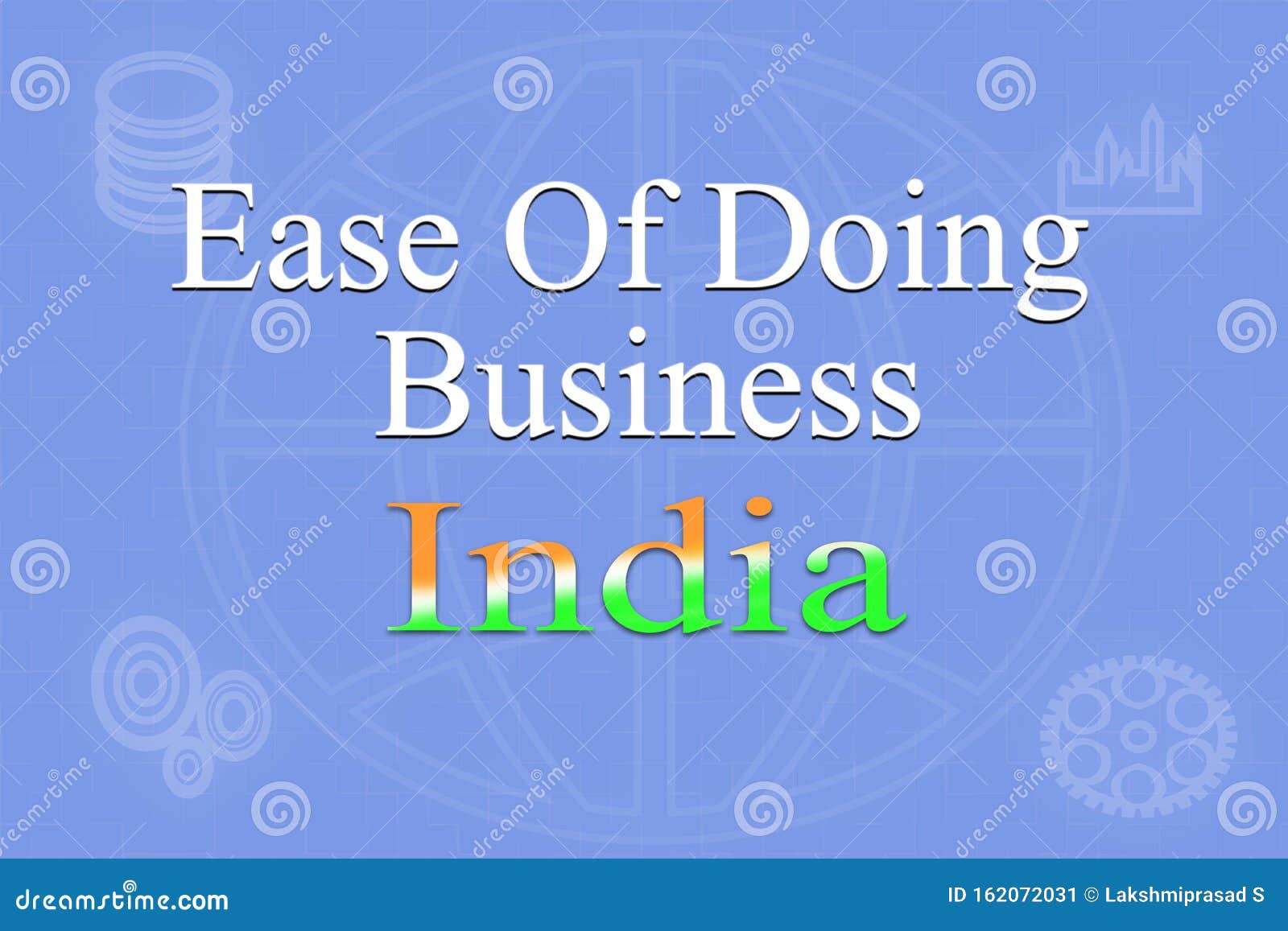 Conceptual Business Illustration of Words Ease of Doing Business India ... Conceptual Business Illustration of Words Ease of Doing Business India ...