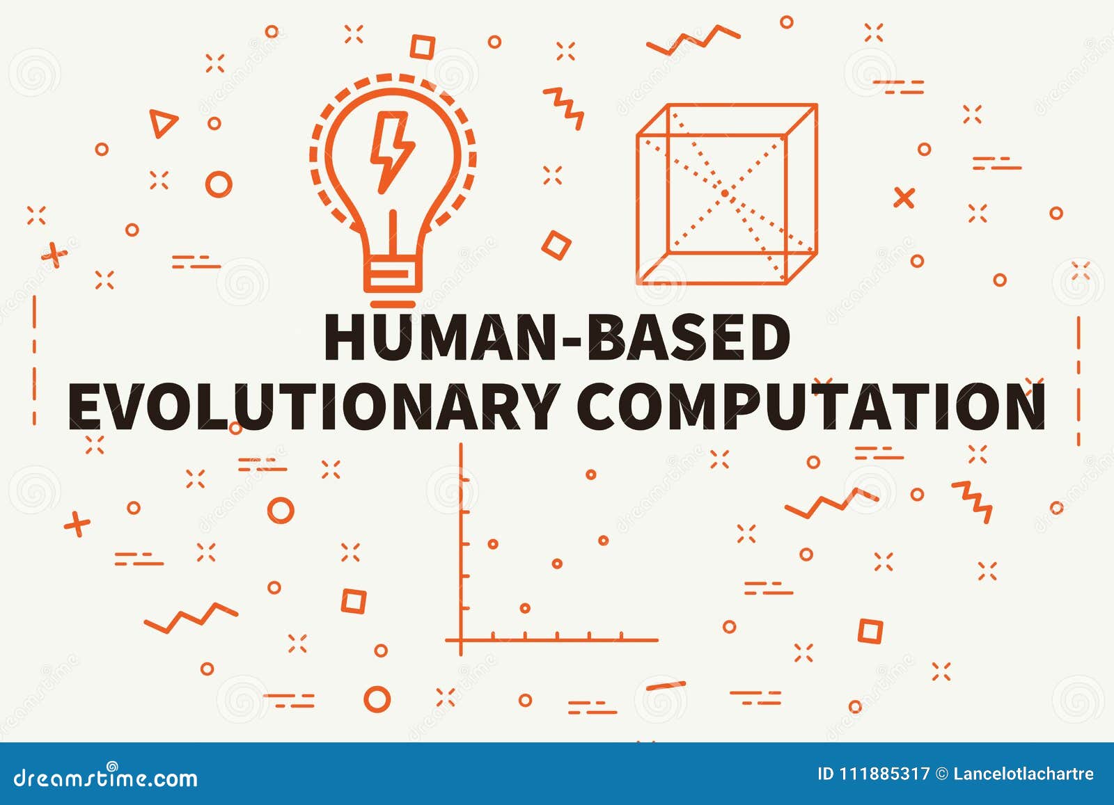 Conceptual Business Illustration with the Words Human-based ...