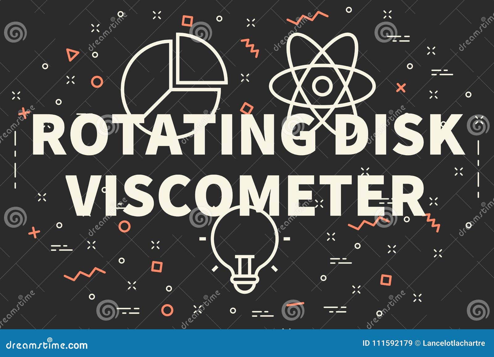 Conceptual Business Illustration with the Words Rotating Disk Vi Stock ...