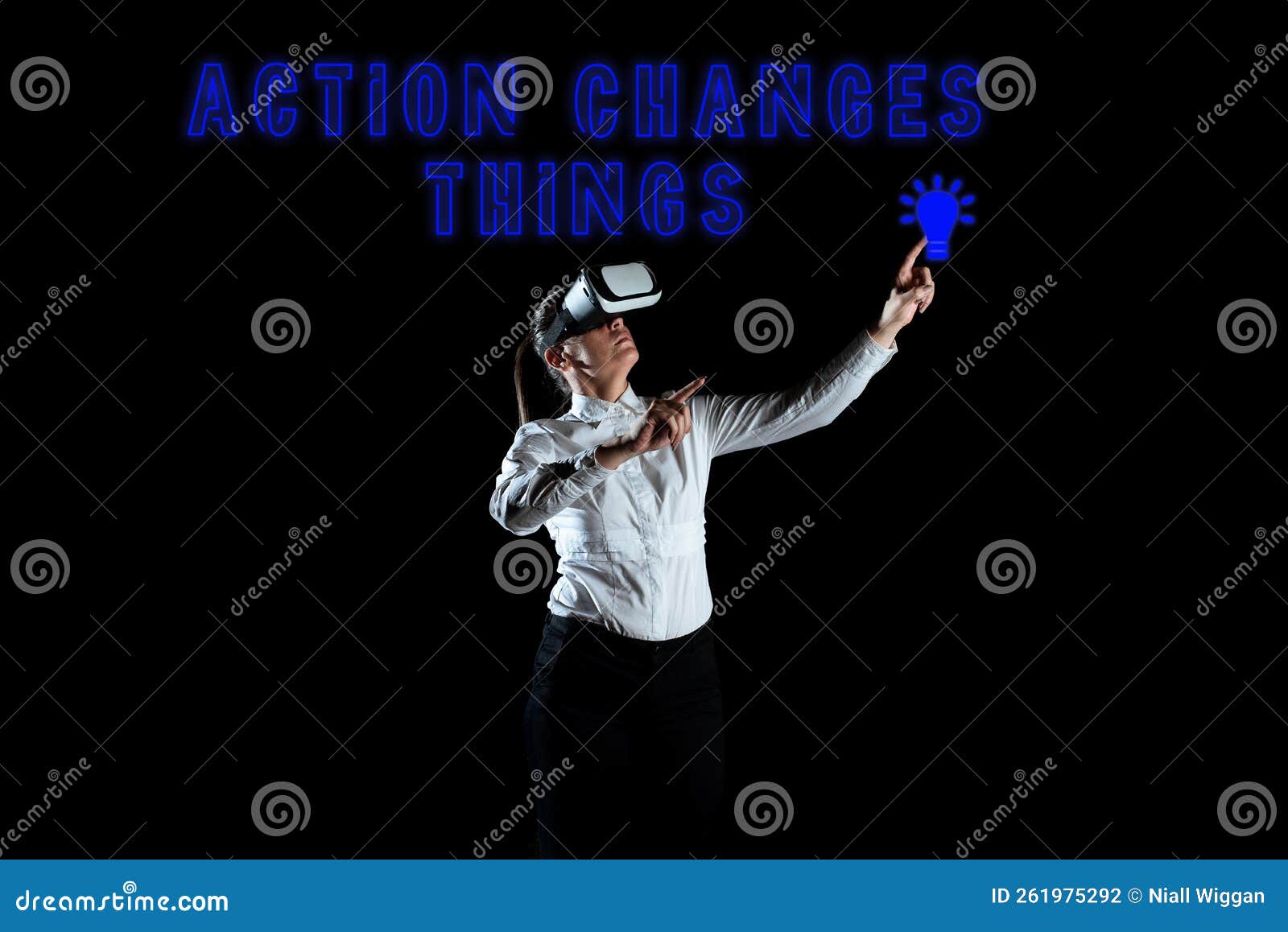 Conceptual Caption Action Changes Things. Conceptual Photo Doing ...