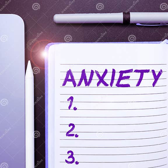Conceptual Caption Anxiety. Business Approach Excessive Uneasiness and ... Conceptual Caption Anxiety. Business Approach Excessive Uneasiness and ...