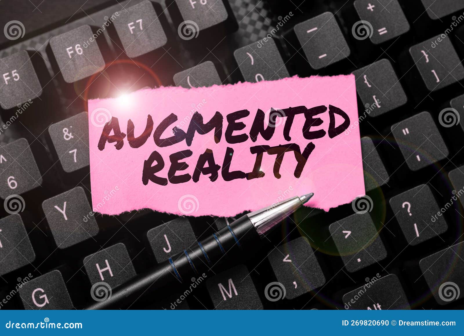 Conceptual Caption Augmented Reality. Conceptual Photo Technology that ...