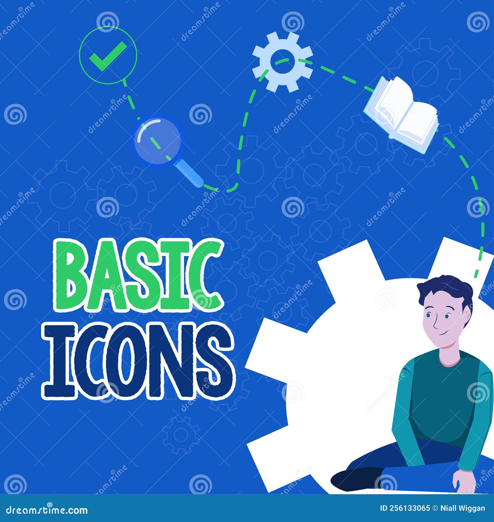 Conceptual Caption Basic Icons. Concept Meaning Pictogram or Ideogram ...