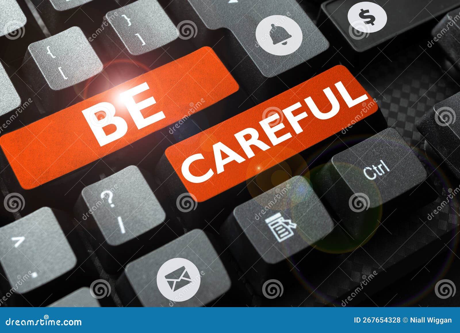 Text Caption Presenting Be Careful. Business Idea Making Sure of ...