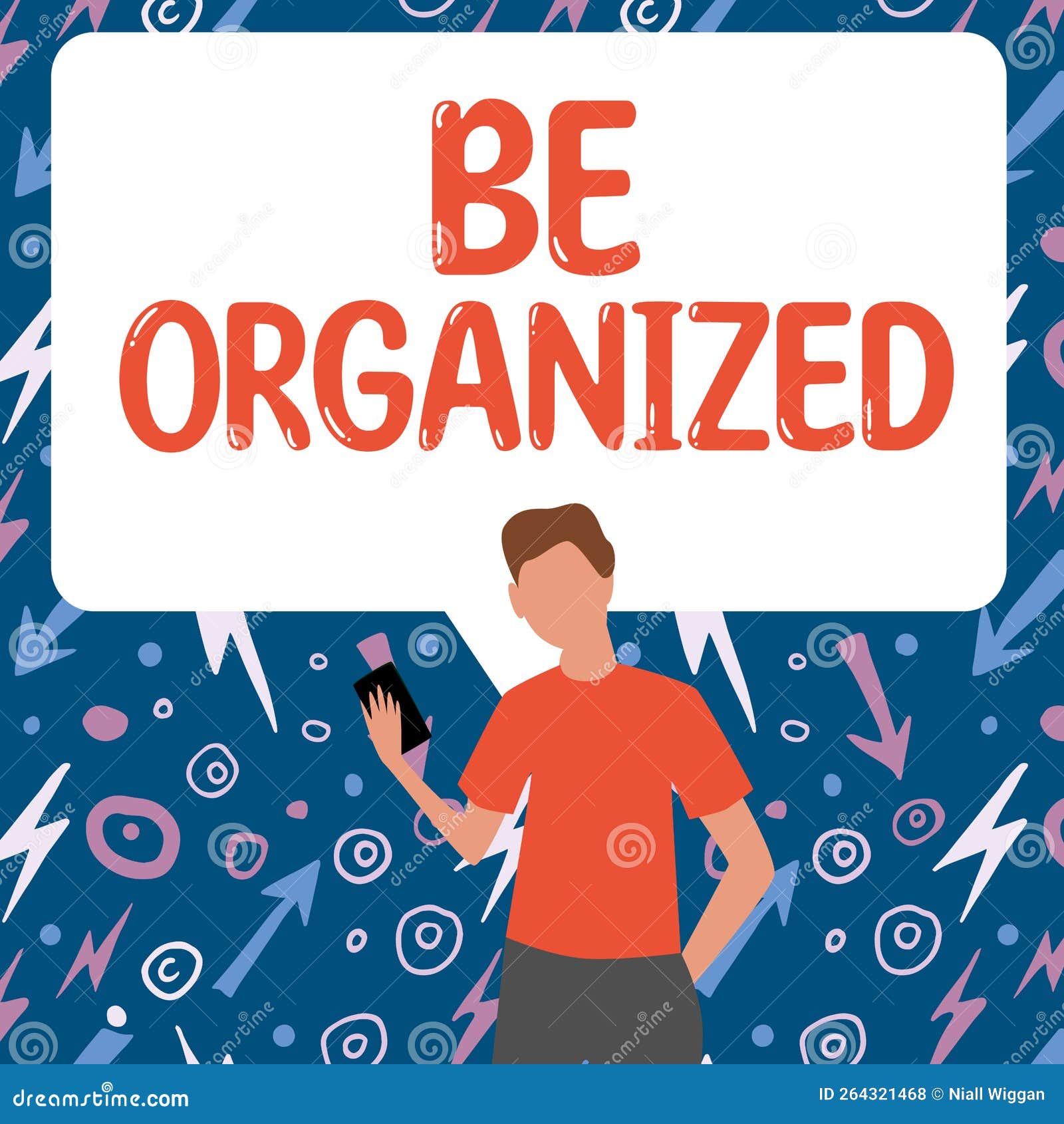 Conceptual Caption Be Organized. Word for Being Able To Plan Things ...