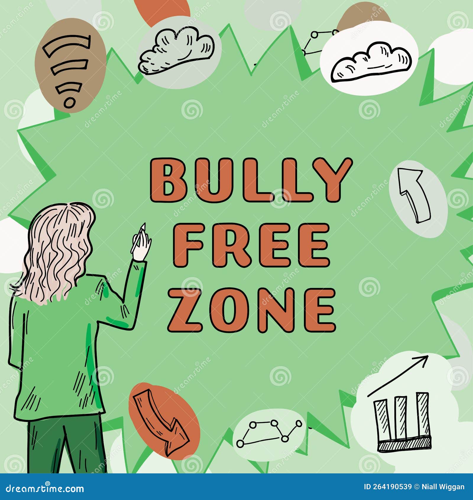 Text Caption Presenting Bully Free Zone. Word Written on Be Respectful ... Text Caption Presenting Bully Free Zone. Word Written on Be Respectful ...