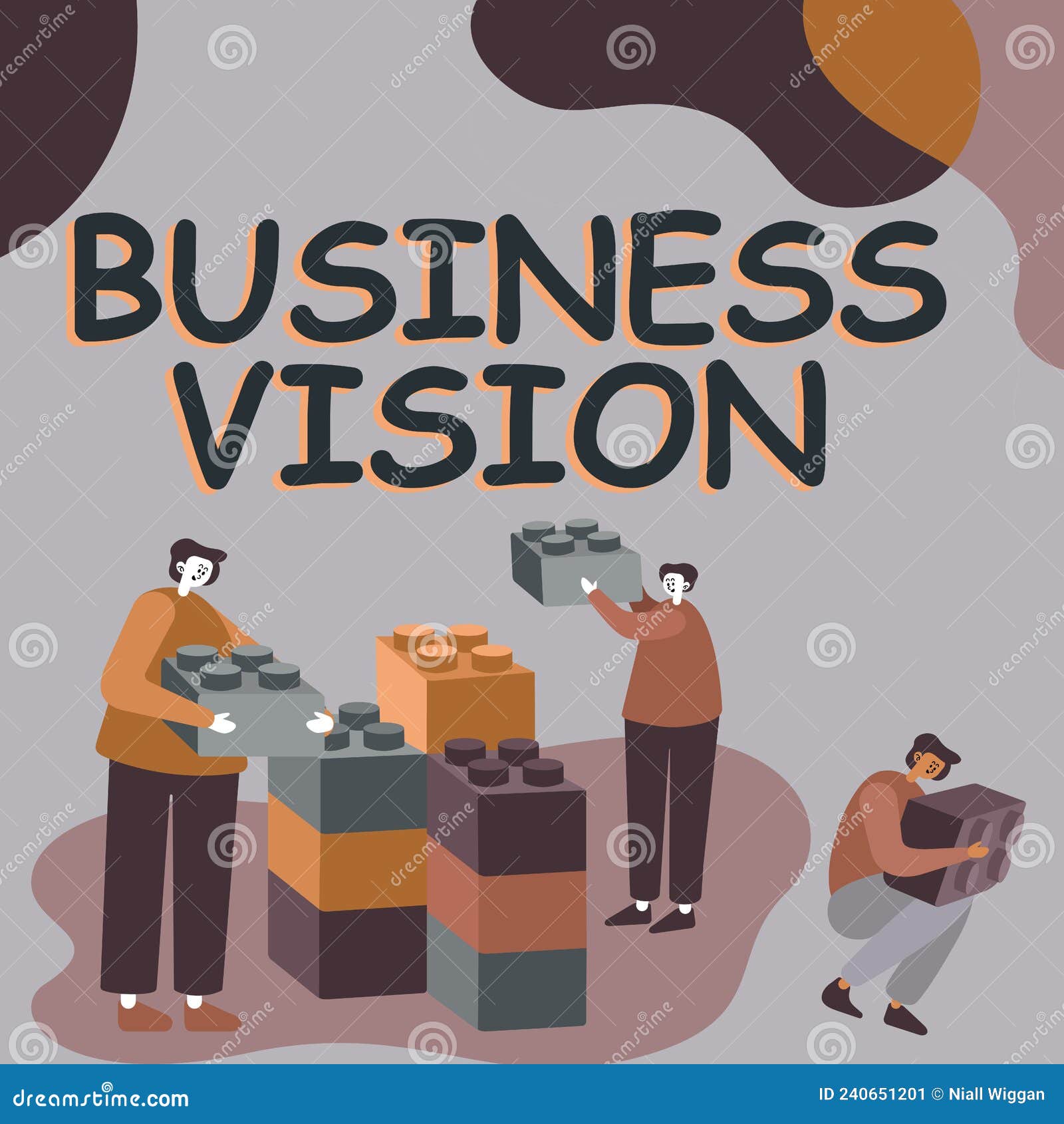 Conceptual Caption Business Vision. Business Idea Grow Your Business in ...