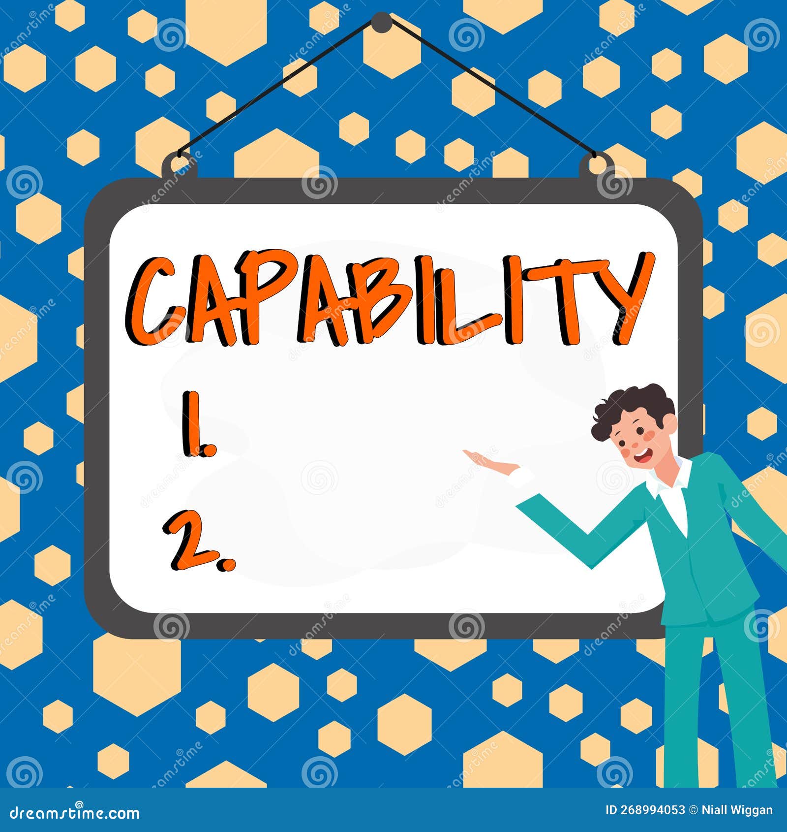 Conceptual Caption Capability. Business Concept the Facility or ...