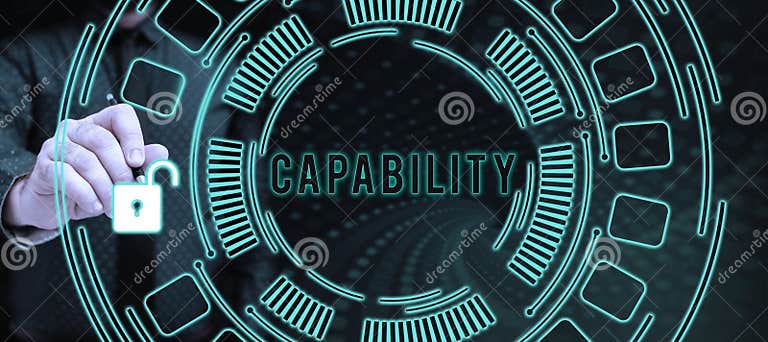 Conceptual Caption Capability. Internet Concept the Facility or ...