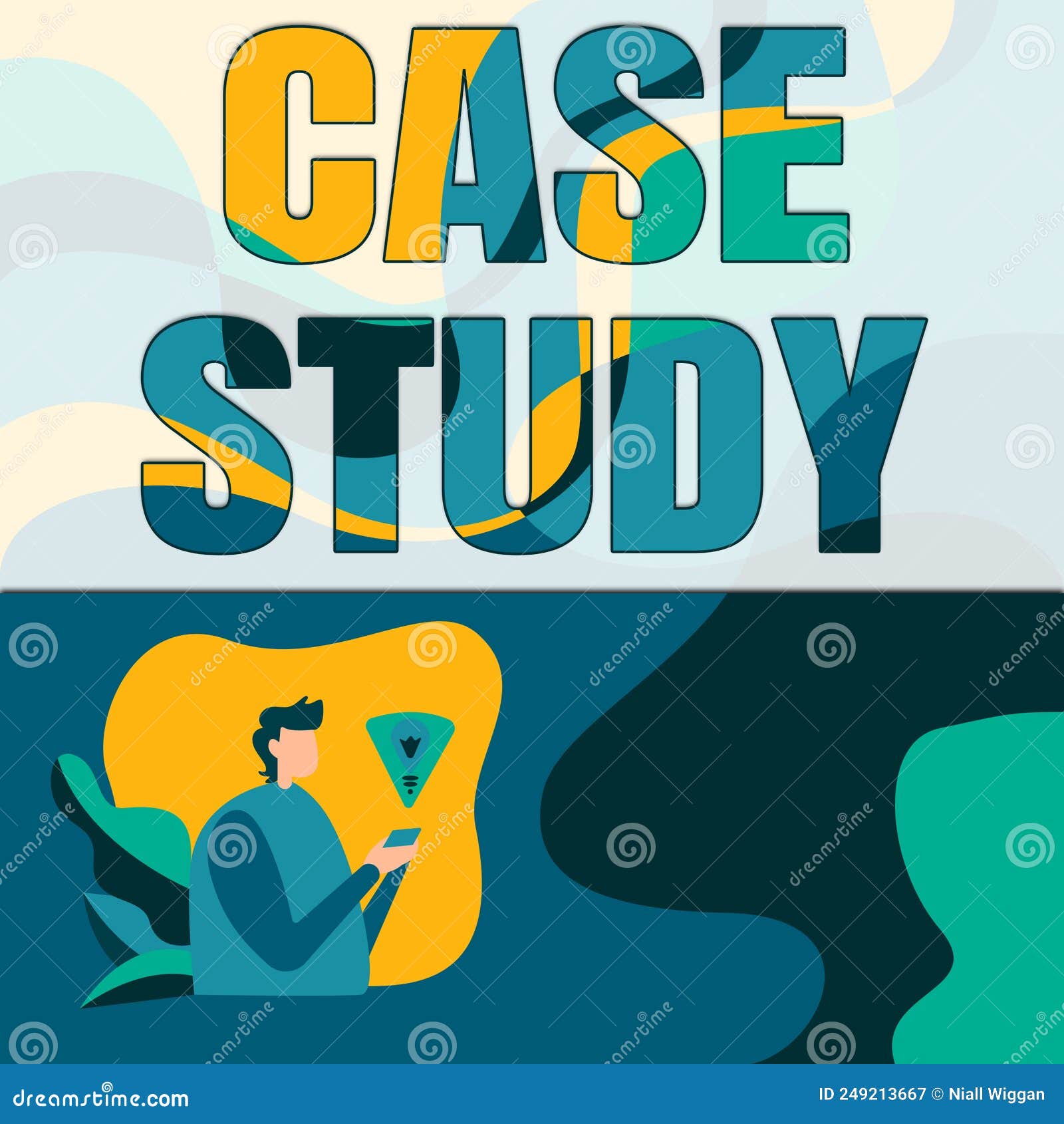 Conceptual Caption Case Study. Word Written on a Subject Matter To Be ...