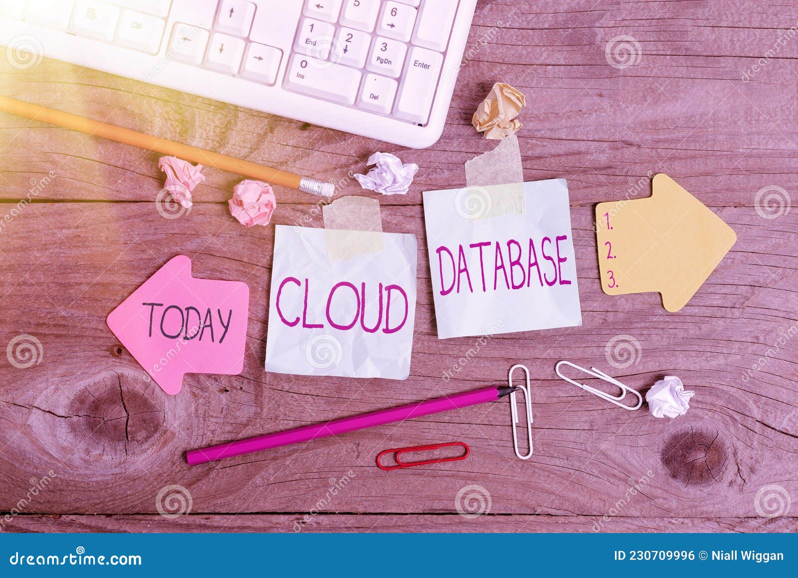 Conceptual Caption Cloud Database. Business Idea Optimized or Built for a Virtualized Computing ...