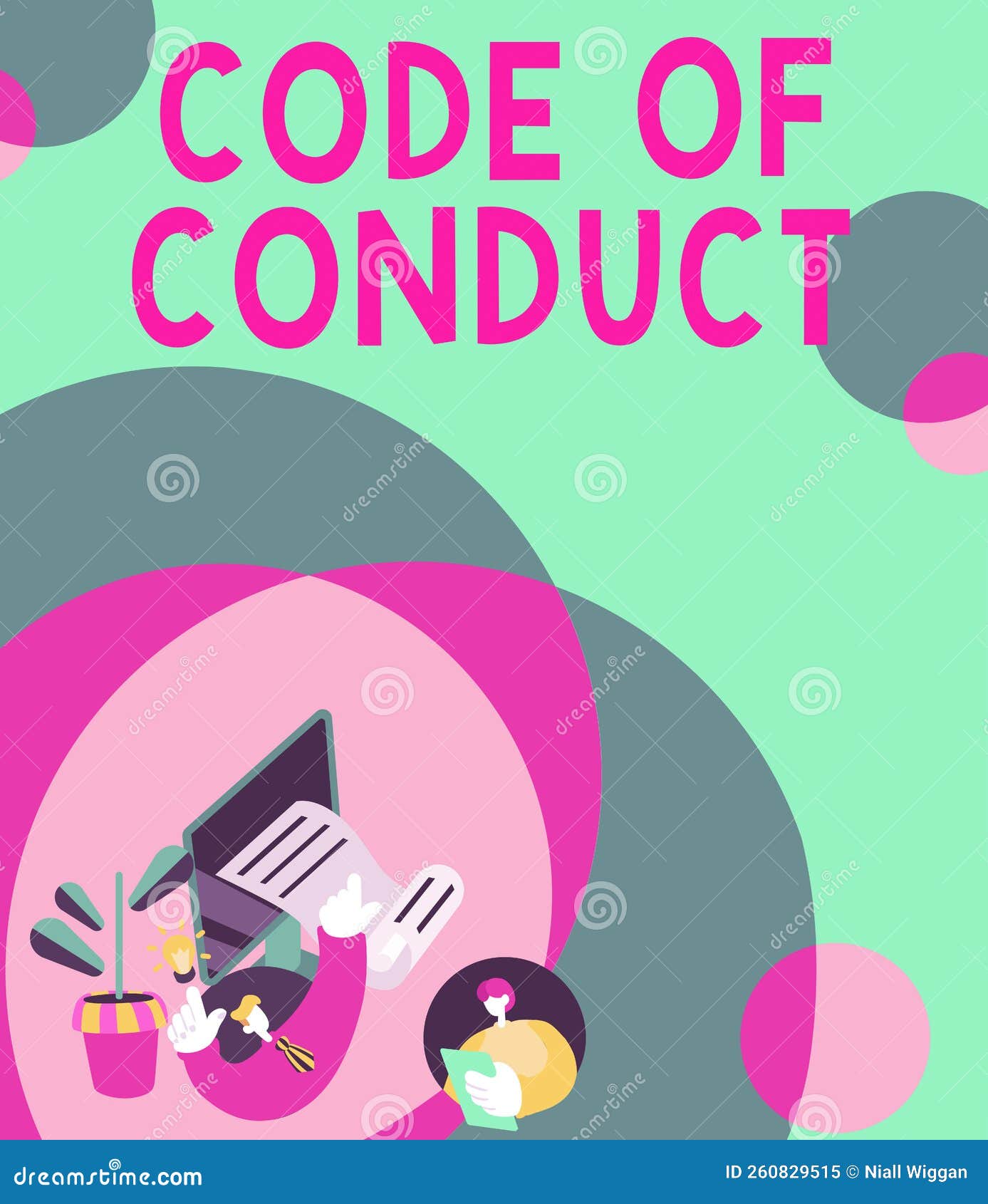 Text Sign Showing Code of Conduct. Internet Concept Set of Principles ... Text Sign Showing Code of Conduct. Internet Concept Set of Principles ...
