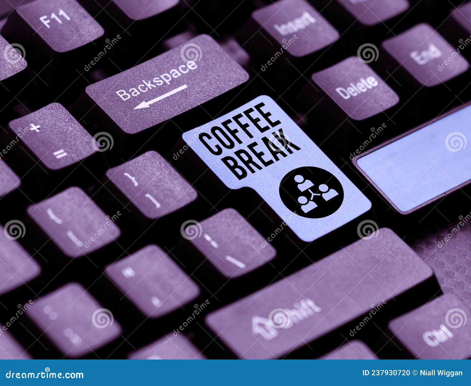 Handwriting Text Coffee Break. Business Showcase Short Time Allotted ...