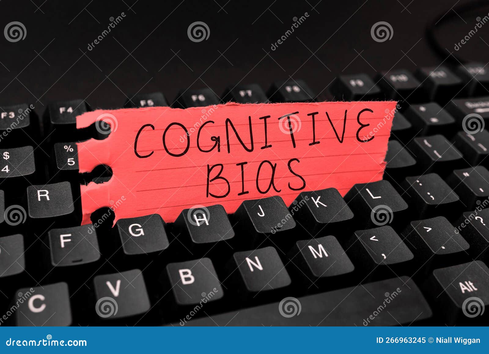 Conceptual Caption Cognitive Bias. Word Written on Psychological ... Conceptual Caption Cognitive Bias. Word Written on Psychological ...