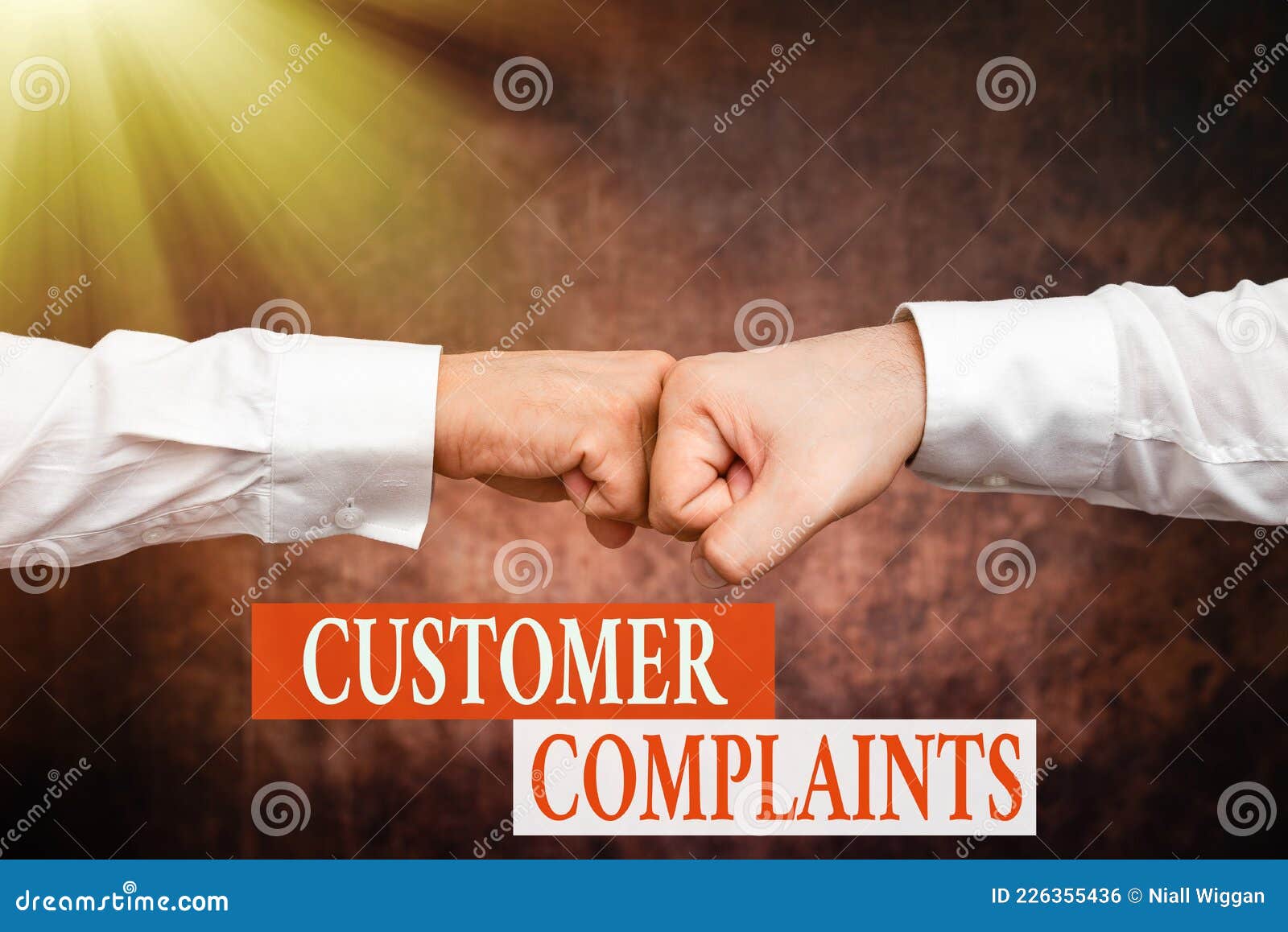 Conceptual Caption Customer Complaints. Business Approach Expression of ...