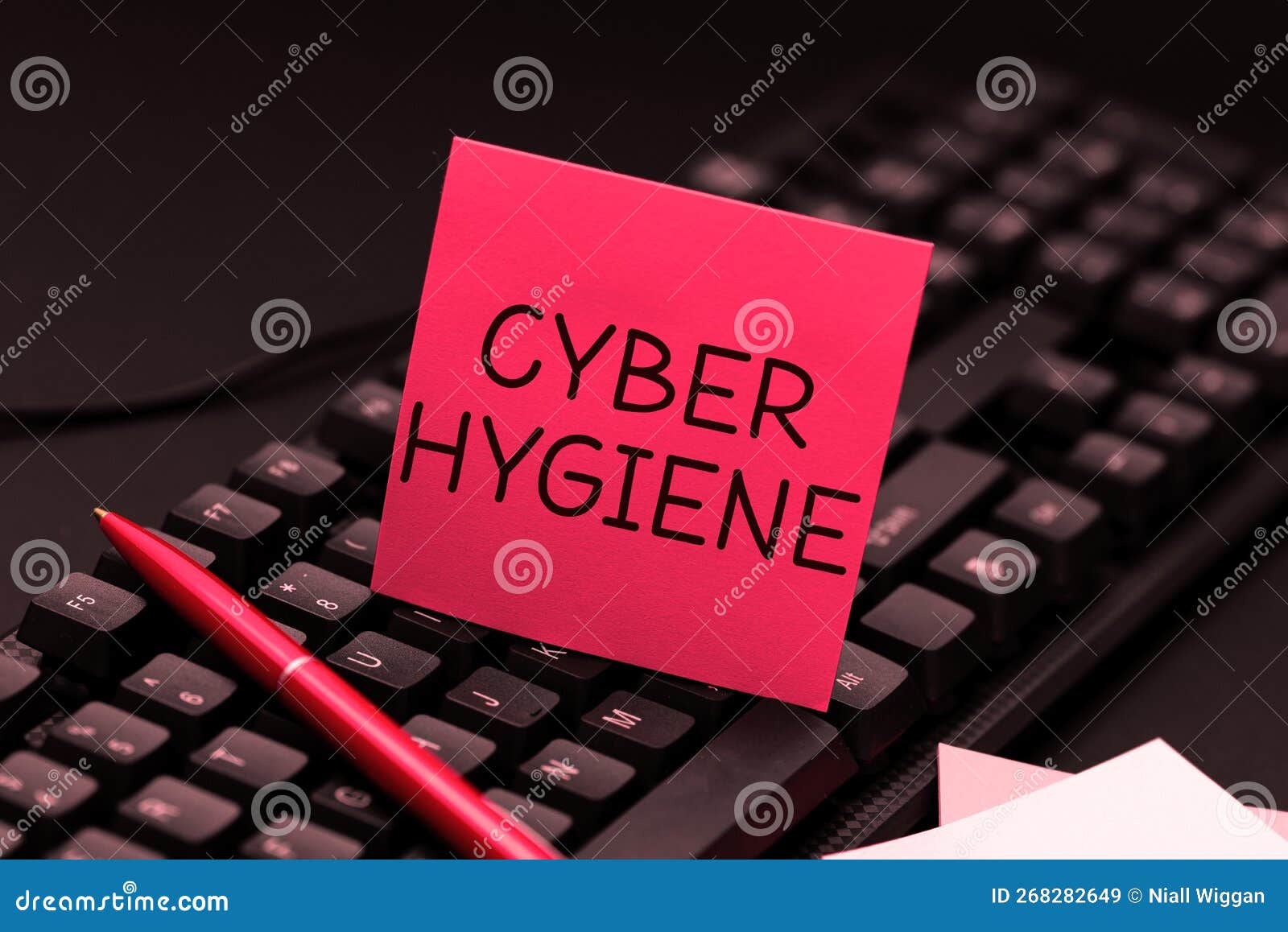 Text Caption Presenting Cyber Hygiene. Business Approach Steps that ...