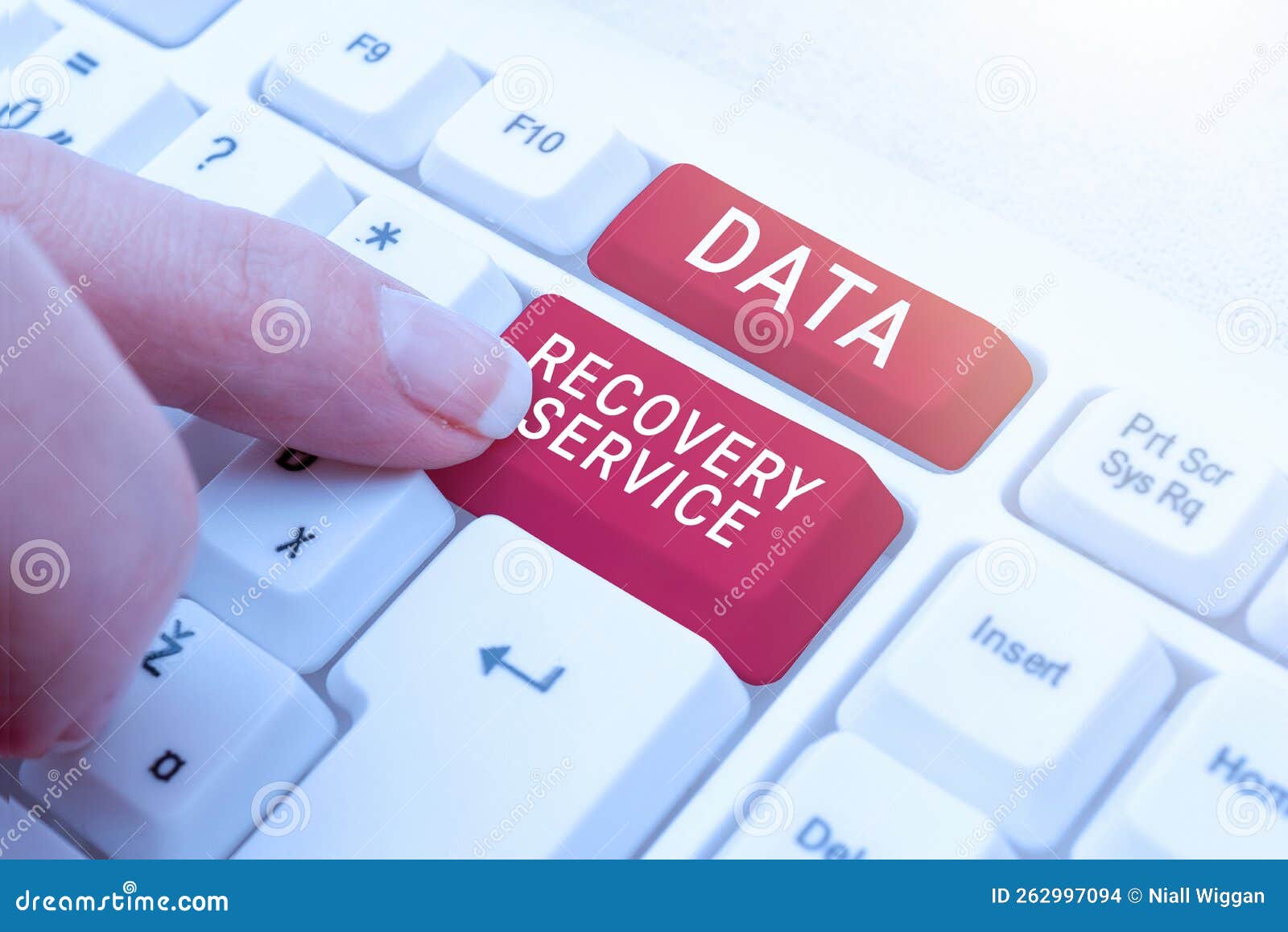 Conceptual Caption Data Recovery Service. Business Concept Process of ...