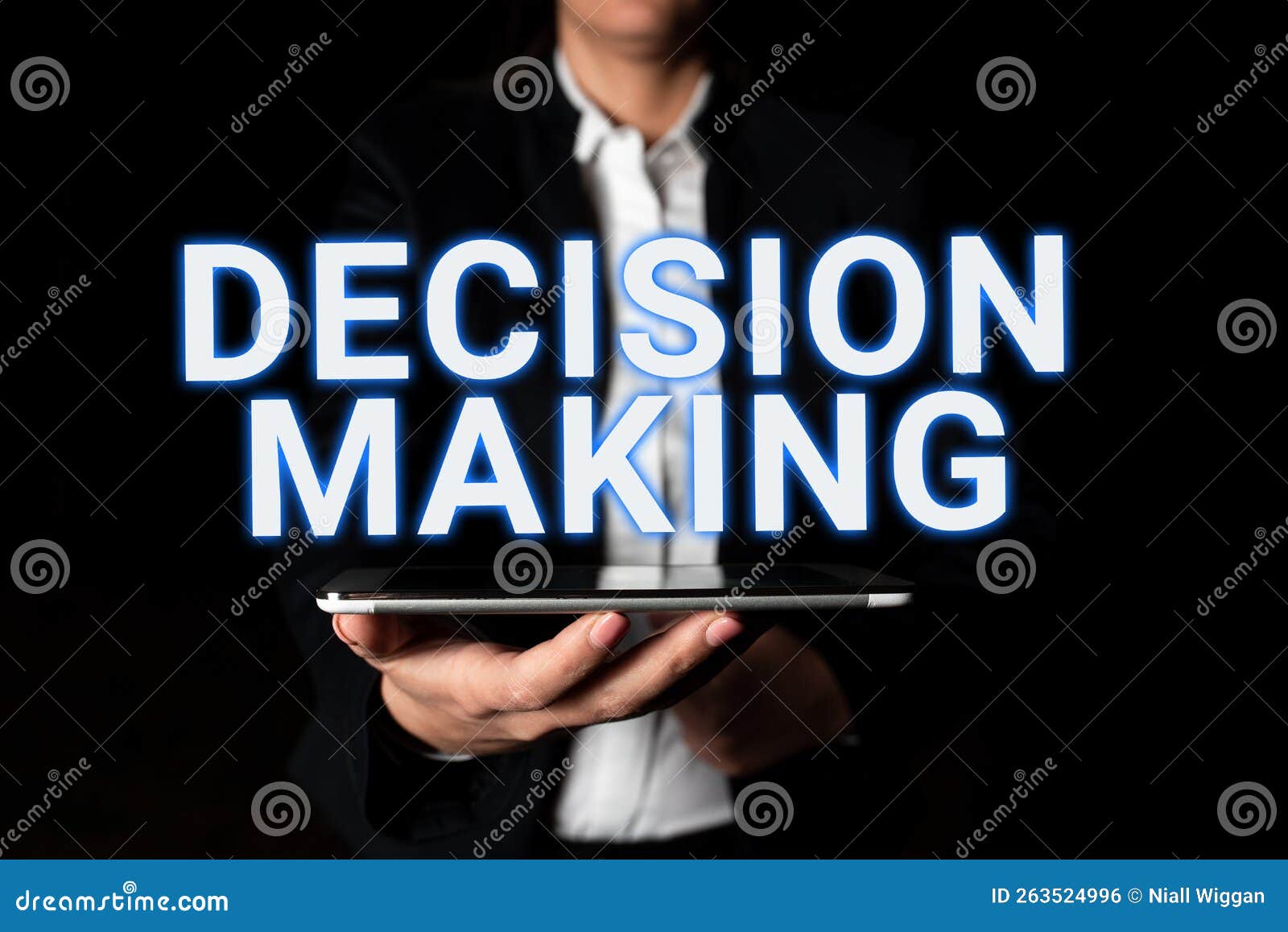 Conceptual Caption Decision Making. Concept Meaning Process of Making ...