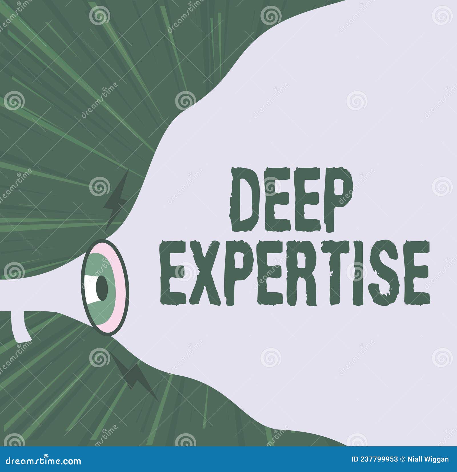 Text Caption Presenting Deep Expertise. Concept Meaning Great Skill or ...