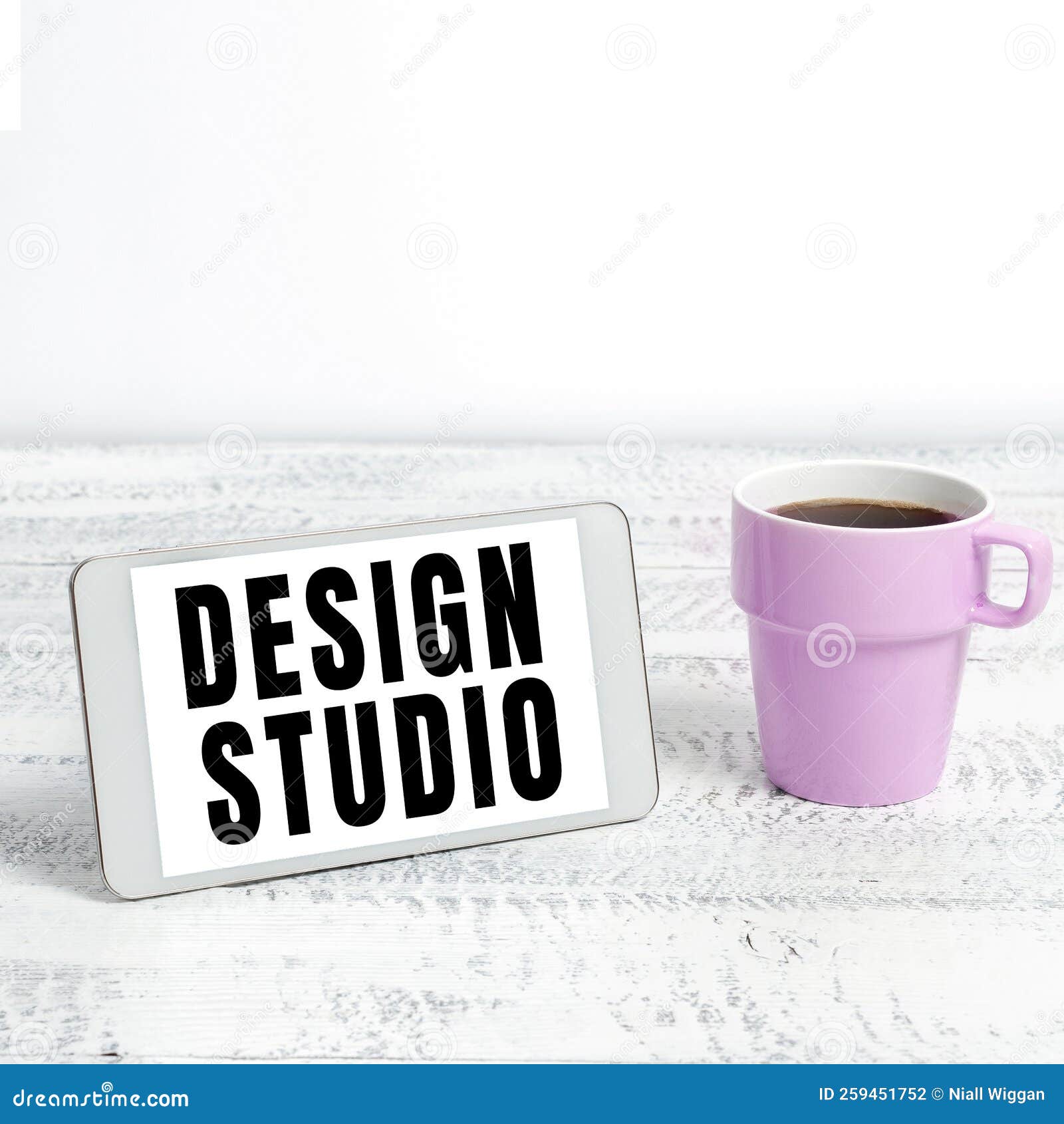 Conceptual Caption Design Studio. Concept Meaning Work Environment ...