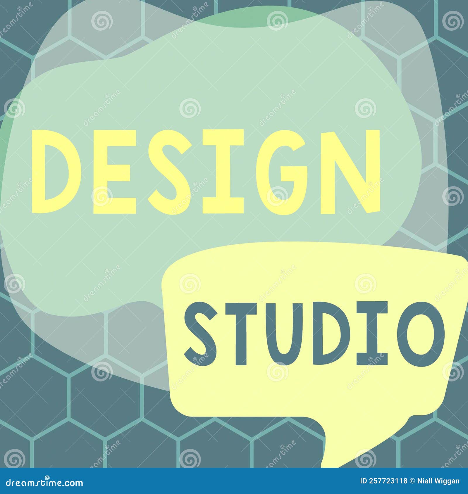 Conceptual Caption Design Studio. Word for Work Environment ...