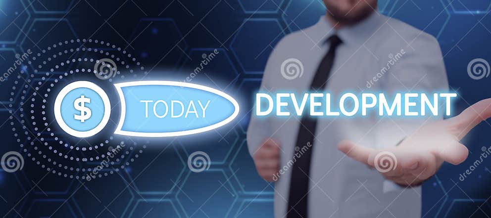 Text Showing Inspiration Development. Concept Meaning a Cycle in Which ...