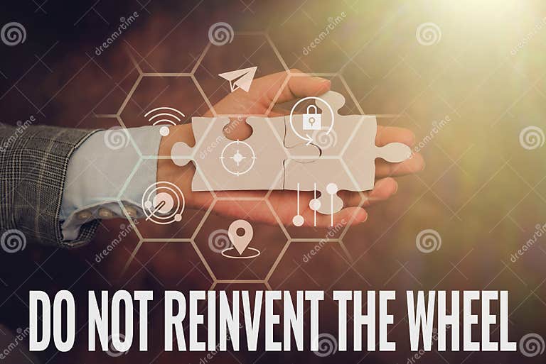 Conceptual Caption Do Not Reinvent the Wheel. Concept Meaning Stop ...
