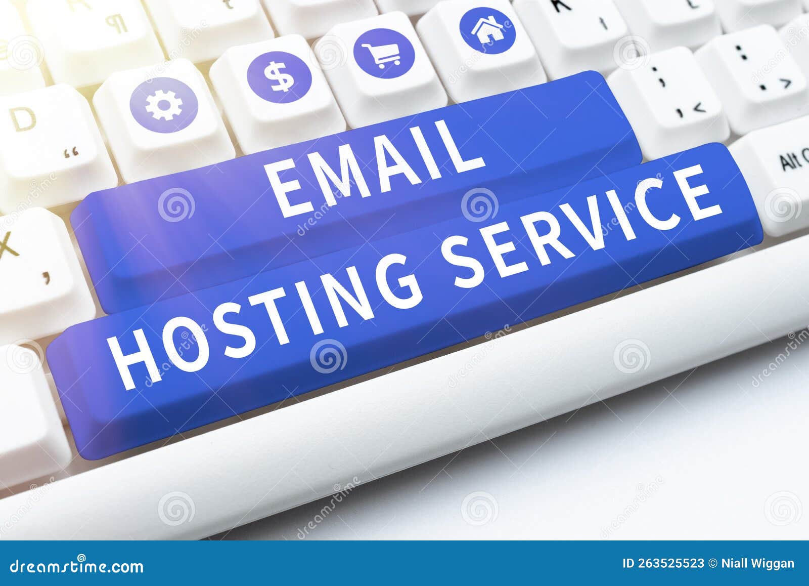 Conceptual Display Email Hosting Service. Business Idea Internet ...