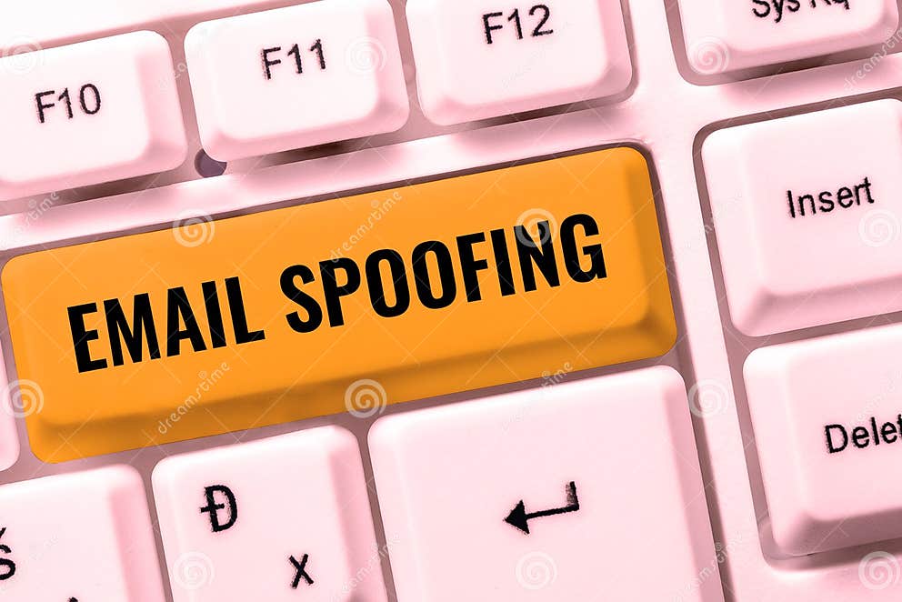 Sign Displaying Email Spoofing. Business Concept Secure the Access and ... Sign Displaying Email Spoofing. Business Concept Secure the Access and ...