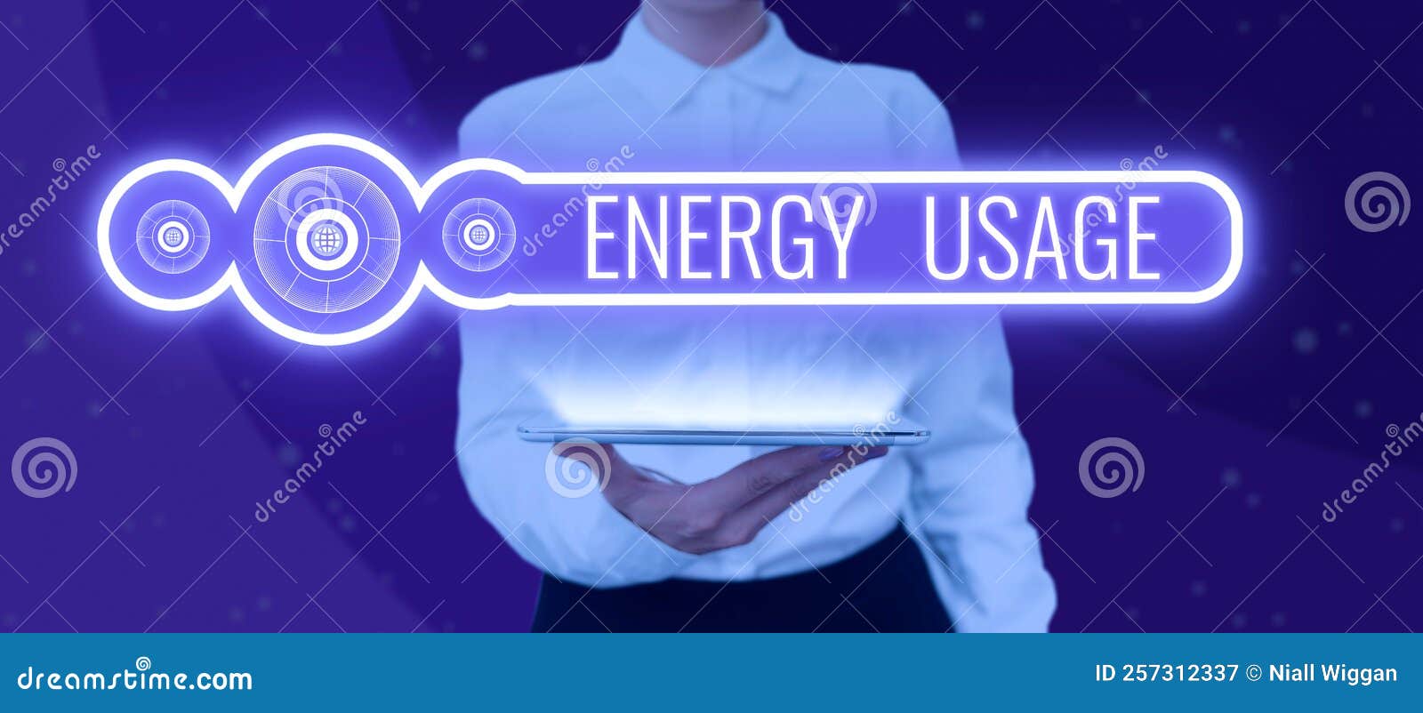 Conceptual Caption Energy Usage. Business Showcase Amount Of Energy ... Conceptual Caption Energy Usage. Business Showcase Amount Of Energy ...