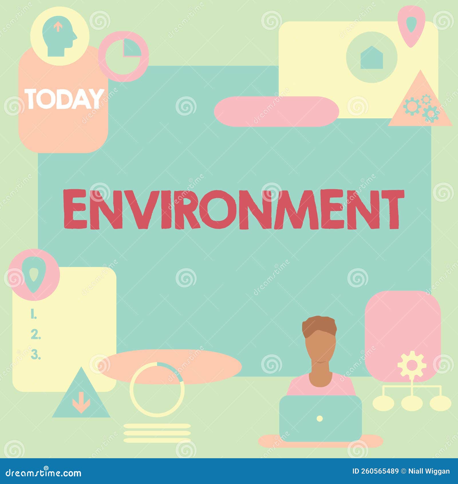 Text Caption Presenting Environment. Word for Failure or in Deviation ...