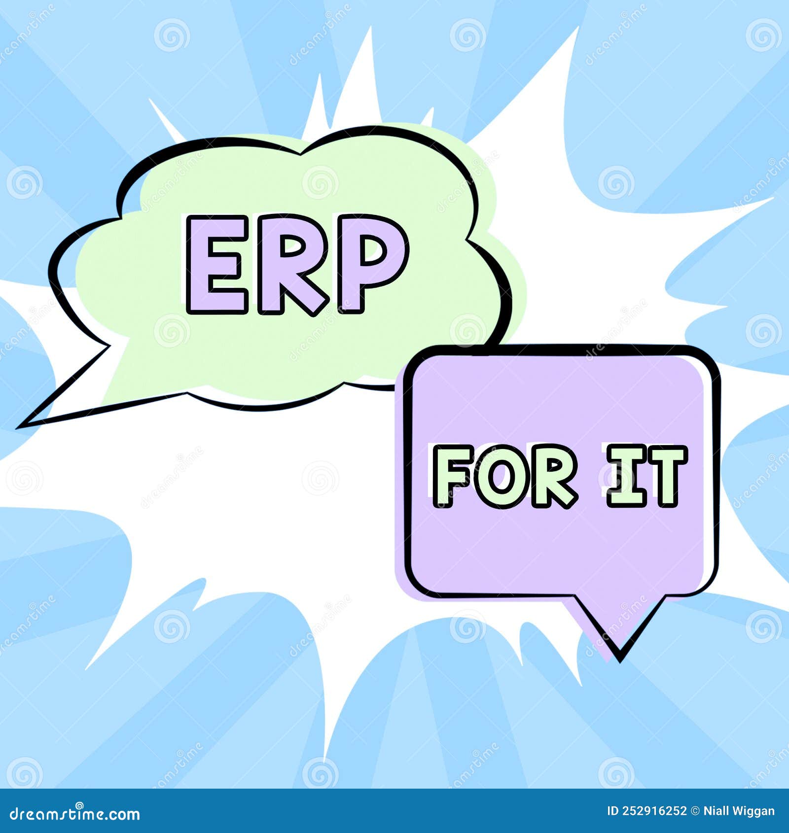 Writing Displaying Text Erp for it. Word Written on Enterprise Resource ...