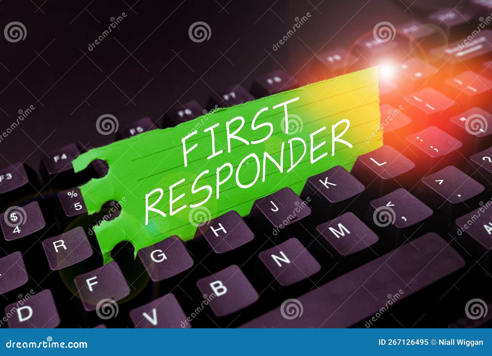 Conceptual Caption First Responder. Business Approach a Person Who is ... Conceptual Caption First Responder. Business Approach a Person Who is ...