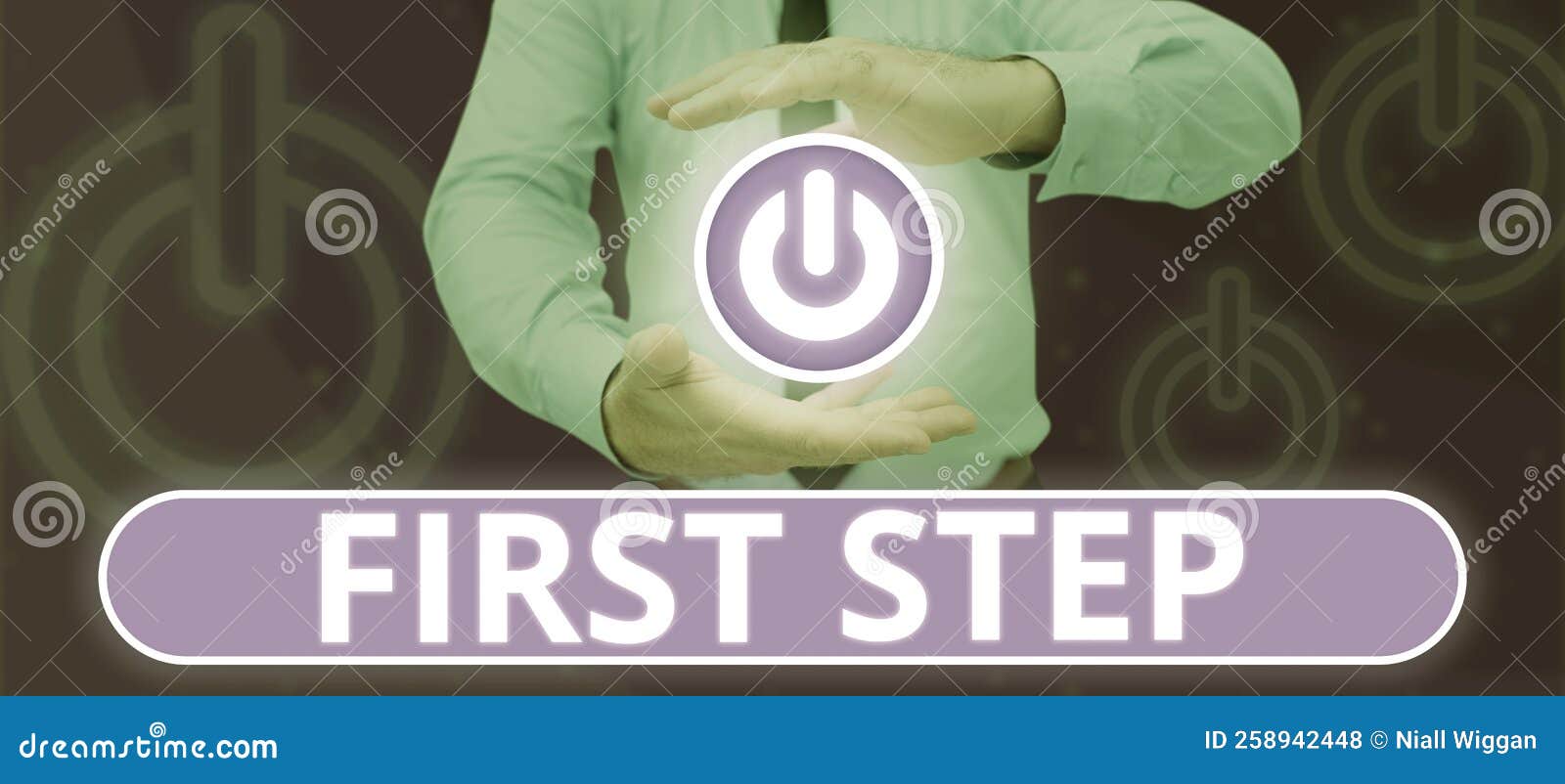 Writing Displaying Text First Step. Concept Meaning Pertaining To the ...