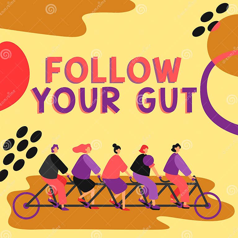 Text Showing Inspiration Follow Your Gut. Business Overview Listen To ... Text Showing Inspiration Follow Your Gut. Business Overview Listen To ...