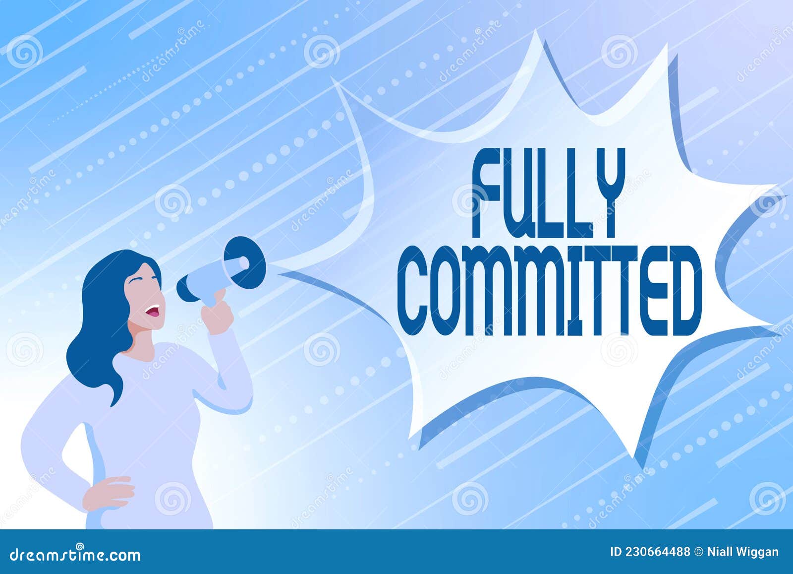 Text Sign Showing Fully Committed. Internet Concept Extremely Agreed To ...