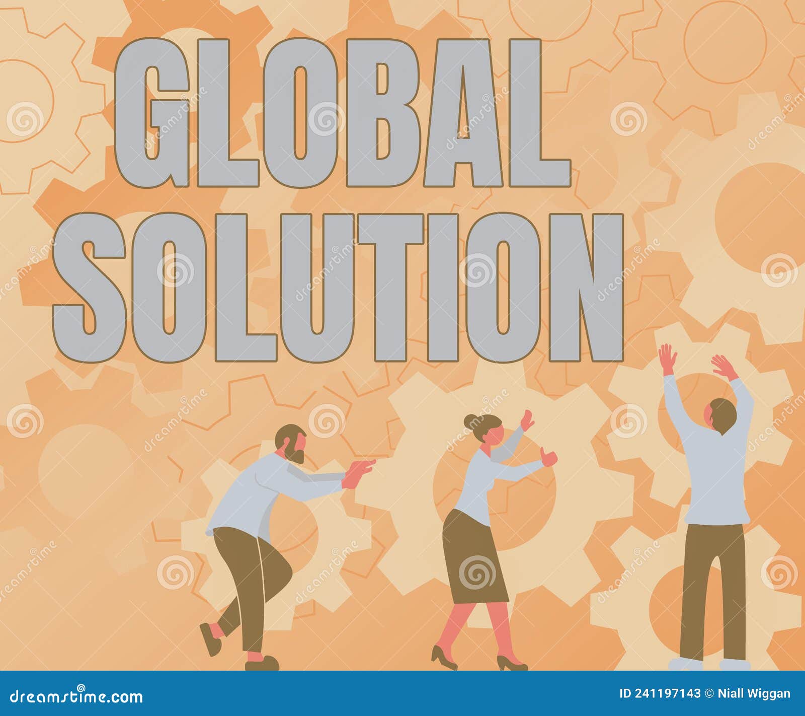 Concept Of Dealing With Problem. Chalk Drawing Of Closing Program ...