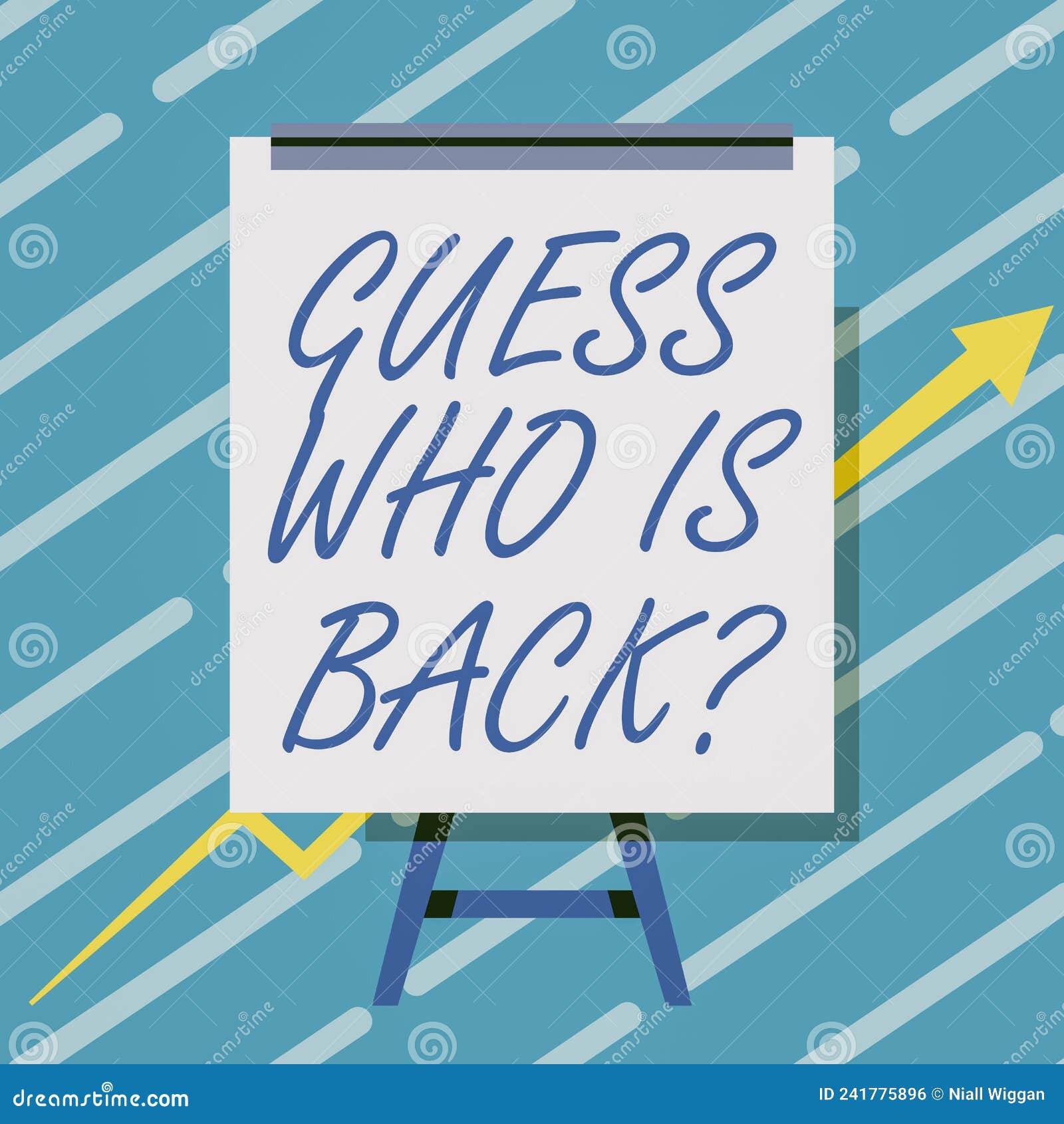 Conceptual Caption Guess Who is Back Question. Business Concept Asking ...