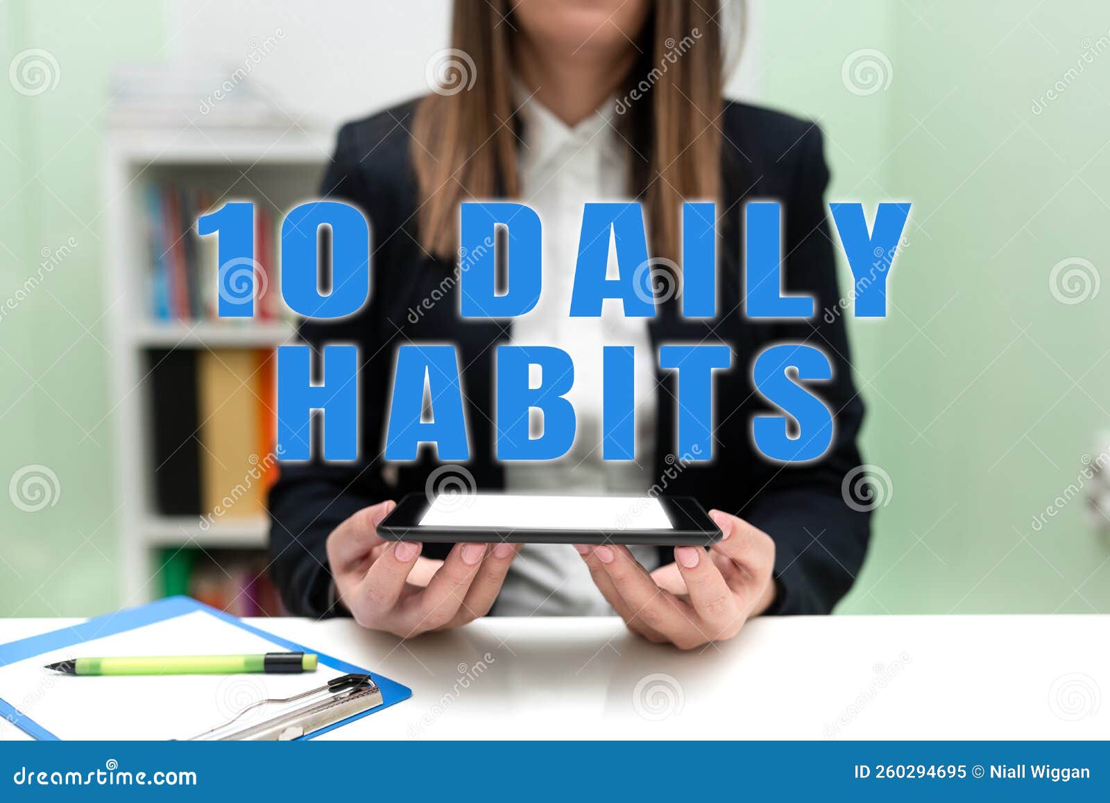 Conceptual Caption 10 daily Habits. Business Overview Intelligence ... Conceptual Caption 10 daily Habits. Business Overview Intelligence ...