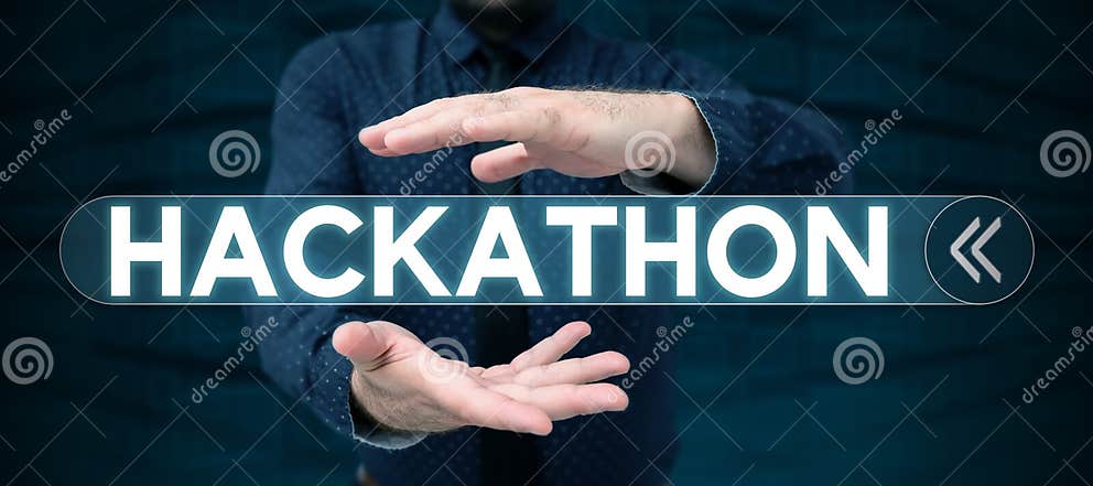 Conceptual Caption Hackathon. Business Showcase Event Where Large ... Conceptual Caption Hackathon. Business Showcase Event Where Large ...