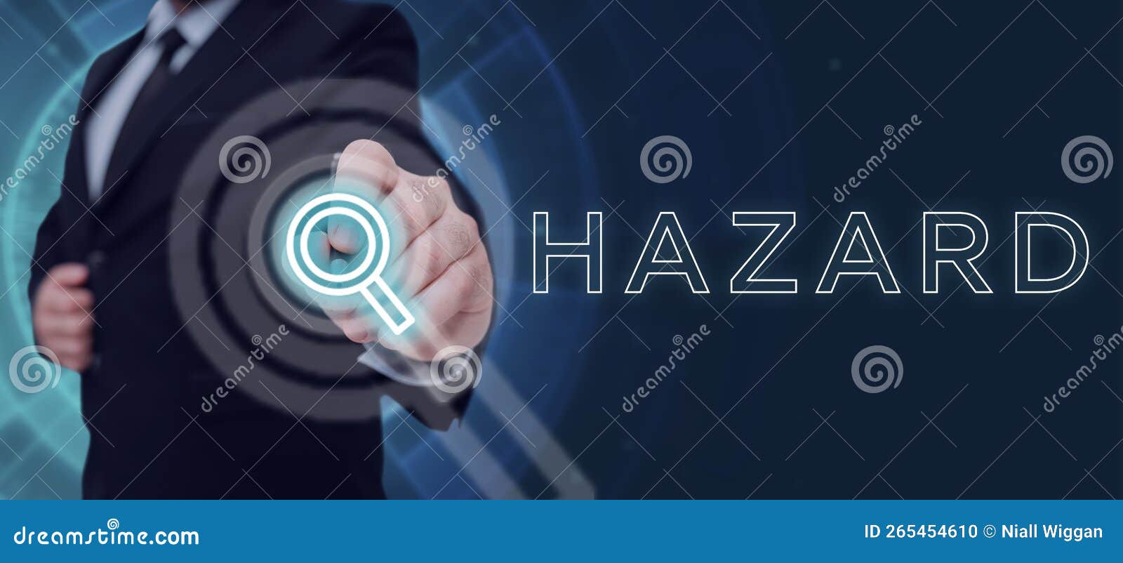 Sign Displaying Hazard. Conceptual Photo Account or Statement ...