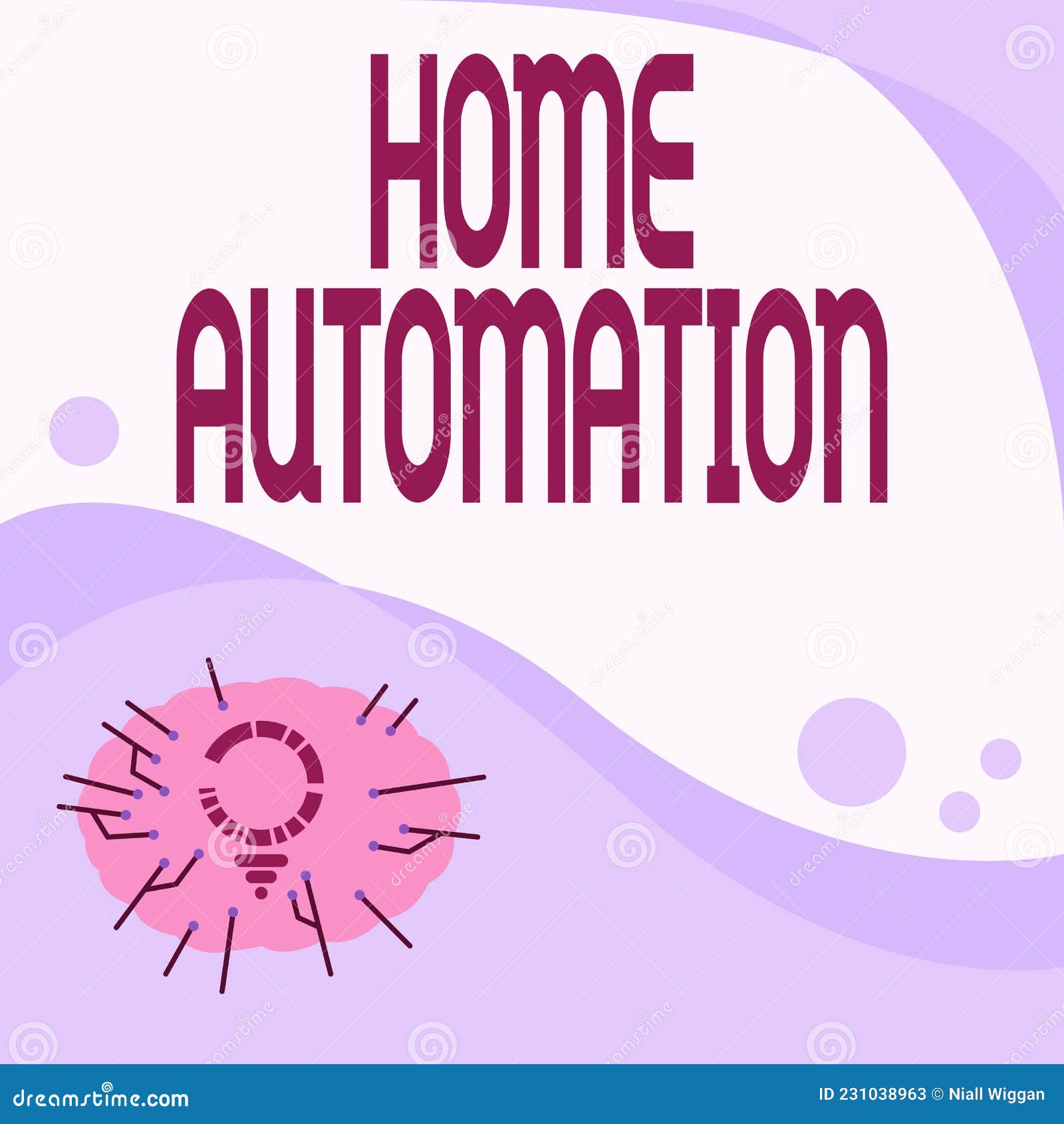 Conceptual Caption Home Automation. Word for Home Solution that Enables ...