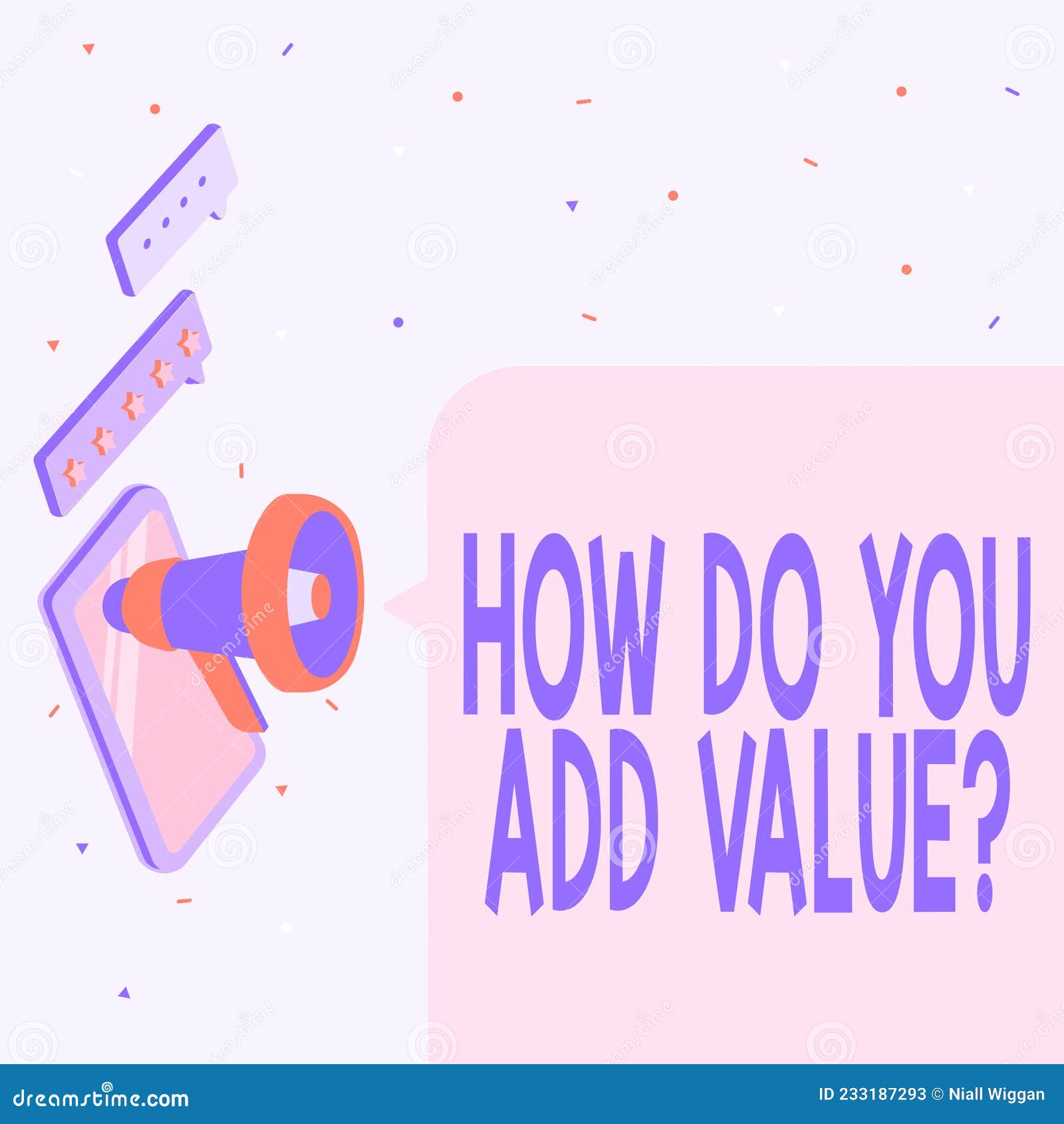 Inspiration Showing Sign How Do You Add Value Question. Word Written on ...