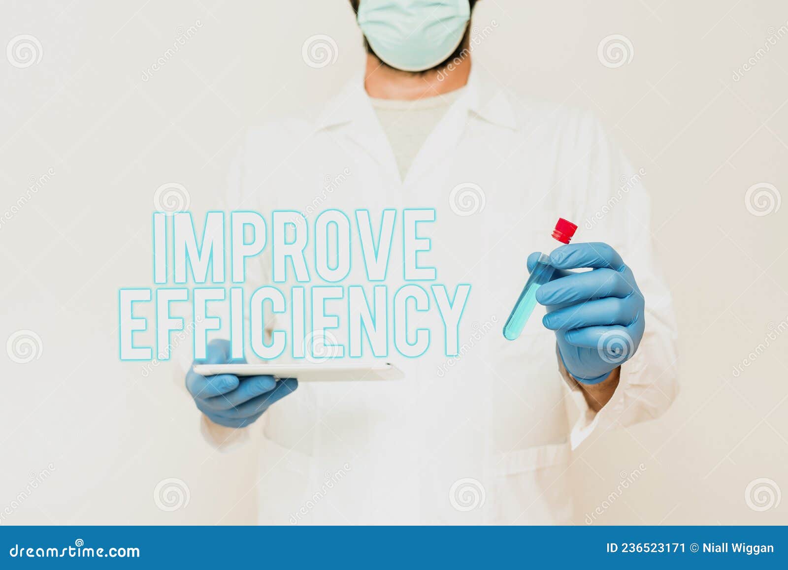 Inspiration Showing Sign Improve Efficiency. Business Idea Competency ...
