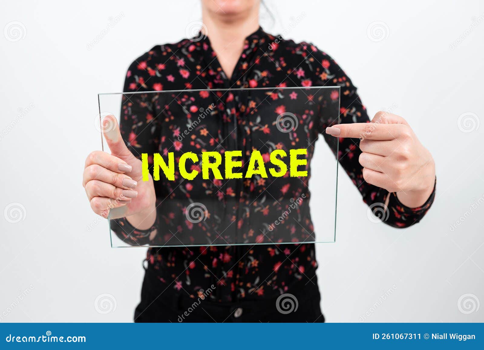 Conceptual Caption Increase. Concept Meaning the Act of Getting Bigger ...