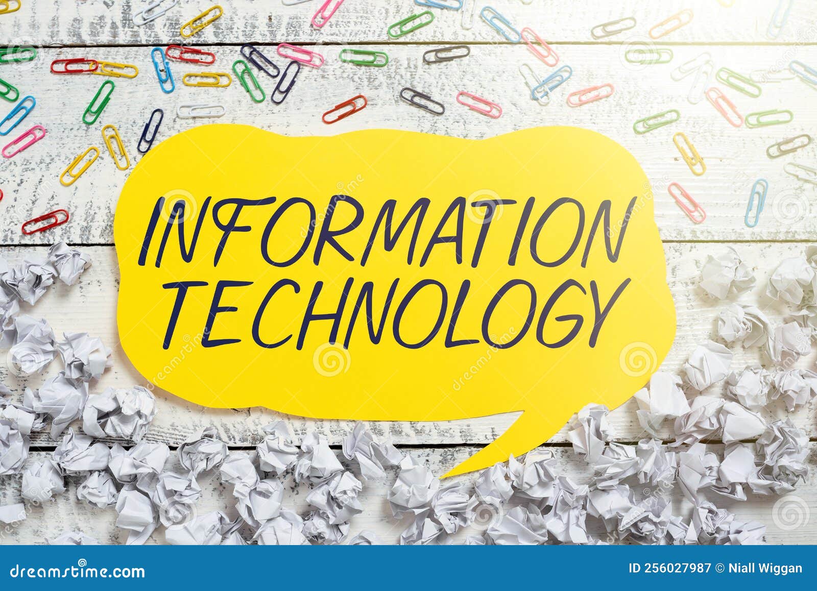 Text Showing Inspiration Information Technology. Business Showcase Use ...