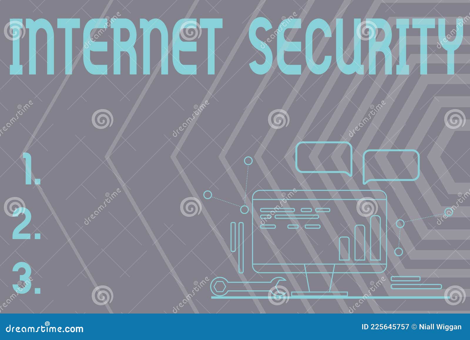 Conceptual Caption Internet Security. Concept Meaning Process To ...