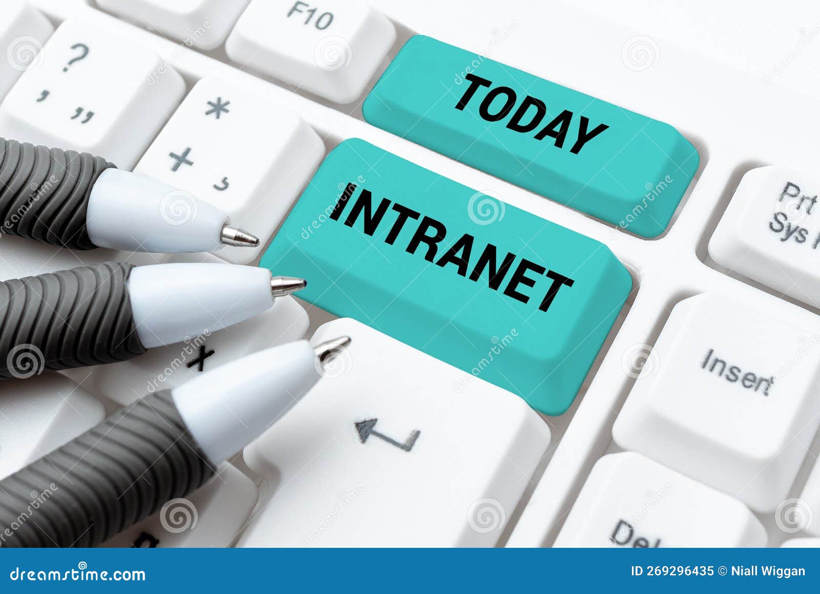 Text Sign Showing Intranet. Business Concept Local or Restricted ...